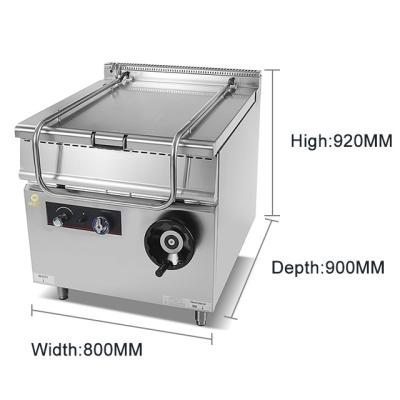 Cina R13/4 Apparecchiature da cucina fast food con connessione a gas con GL-RS in vendita