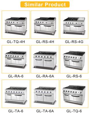 Cina 800×900×850 70 Apparecchiature da cucina per cucine commerciali con alimentazione LPG/NG 24 in vendita