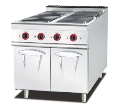 Chine Stainless Steel Gas Cooker Kitchen Equipment 10kw 220V 4 Burners 100-400°F à vendre