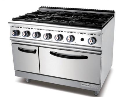 中国 Commercial Floor Standing Gas Cooker Heavy Duty Kitchen Cooking Equipment - 140kg Weight 販売のため