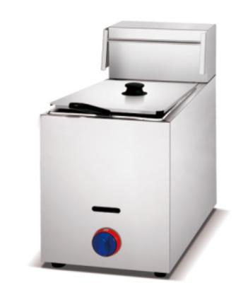 Cina Commercial Gas Fryer with 2 Burners Stainless Steel Kitchen Cooking Equipment for Frying 100-300.C Temperature in vendita