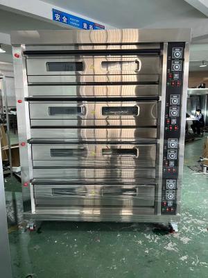 China Gas Deck Oven 16-Tray Capacity For Bakery Cooking 485g Net Weight 220V Power Source for sale