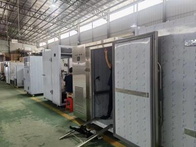 China 3 Tray Blast Chiller / Freezer Cabinets Air Cooled R-404A Refrigerant System for sale