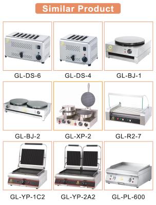 Китай 2800Pa LPG Gas Griddle Lightweight 30kg Kitchen Cooking Equipment With Even Heat Distribution продается