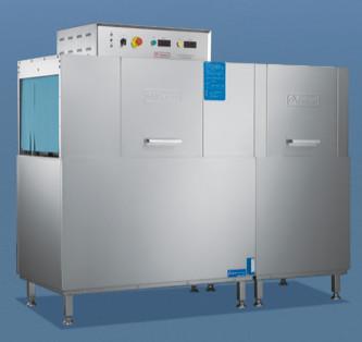 China Safety Flight Type Dishwasher Stainless Steel SS304 6.7KW Automatic Conveyor Stop Hotel Equipment for sale