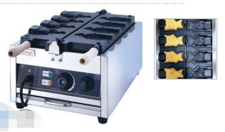 Китай Adjustable Temperature Electric Fish Shaped Waffle Maker 1.6KW Power Source for Crispy Results продается