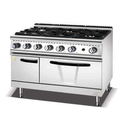 中国 Adjustable Temperature Control Cooking Range Machine GL-ZH-RA-6A with Low Noise and LPG/NG Gas Valve 販売のため