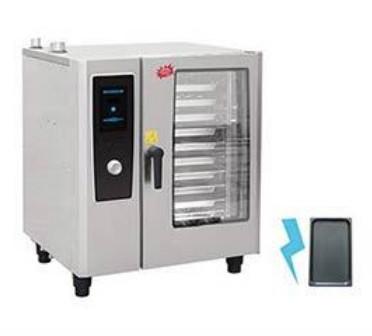 Cina Electric Stainless Steel Steam Oven with Multi function Roasting Capabilities and 67mm Layer Height in vendita