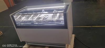 Κίνα 6 Italian Pan Ventilated Refrigeration Equipment -16℃ to -18℃ 1050W Power 220-240V Gelato Ice Cream Display. προς πώληση