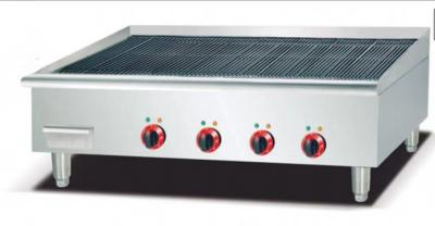 China Temp Iron Lava Rock Grill 220V-240V White Silver Kitchen Cooking Equipment à venda