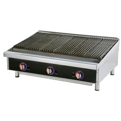 China Iron Lava Rock Grill Digital Control Panel Cooking Equipment with 500-700 Degrees Temp à venda