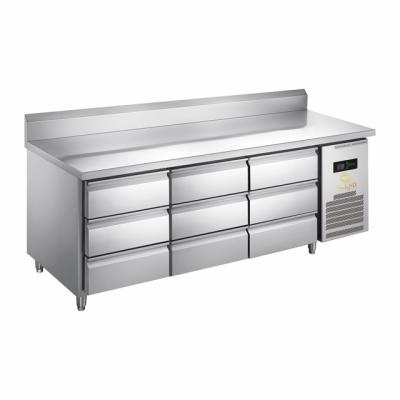 China Efficiency Industrial Cooling Equipment Air Cooled Workbench Freezer Unit With Dual Cooling Modes for sale