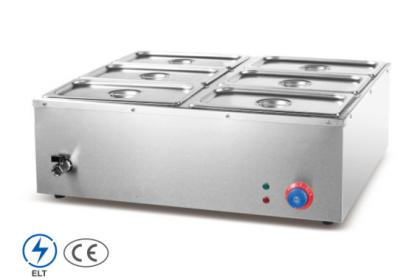 Китай 220-240V 50Hz Electric Bain Marie Soup Warmer Stainless Steel For Restaurant Kitchen продается