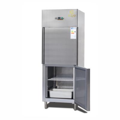 China 600L Air Cooling Upright Chiller for GN1/1 Cold Room Refrigeration Equipment for sale