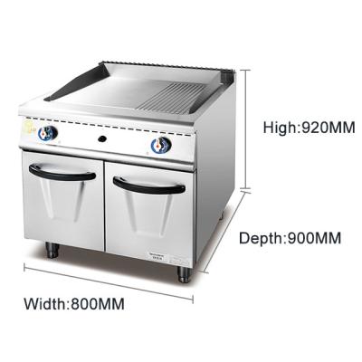 Cina 17.8KW Commercial Cooking Range Machine Low Noise Temperature Control Gas Valve GL RG Model in vendita