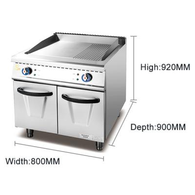 Cina 17.8KW Commercial Cooking Range Machine Low Noise Temperature Control Gas Valve GL RG Model in vendita
