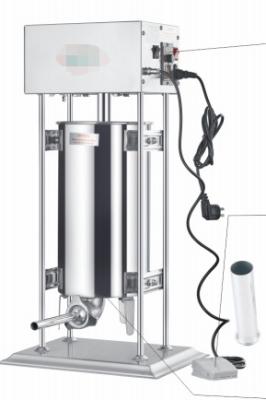 Stainless Steel Food Processing Machinery 15L Electric Easy Refilling And Hygiene Feature Sausage Stuffer/Filler