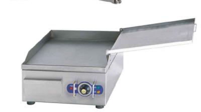 中国 Commercial Electric Cooking Equipment 0C to 100C Stainless Steel Griddle 220-240V 50Hz Voltage 販売のため