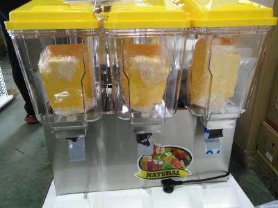 China Colorful Kitchen Cooling Equipment Juice Dispenser 36KG N.W Chilling with R134a Refrigerant Te koop