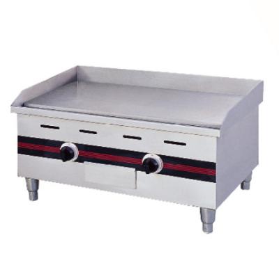 中国 Silver Gas Griddle with 2800Pa Gas Pressure Cooks Various Foods at 0-100.C 販売のため