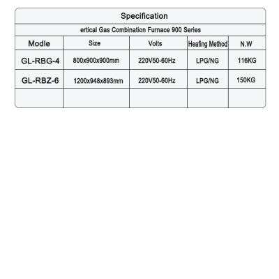 중국 Advanced Gas 6-Range Stove Oven Set SS304 LPG/Natural Gas Operated 판매용