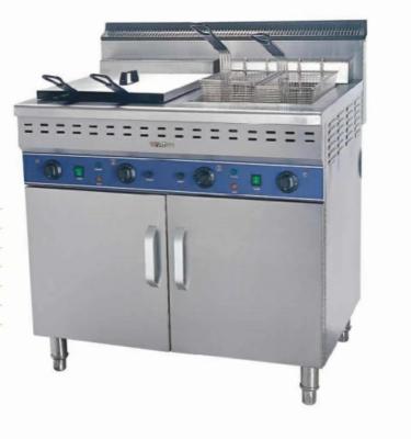 Cina Electric Stainless Steel Fryer 220-240V 0-300℃ Temperature For Restaurant Cooking in vendita