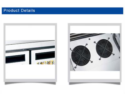 Cina Commercial Hotel Bar Air cooled Refrigerator with Fan Cooling for Hotels and Restaurants - 180L Capacity in vendita