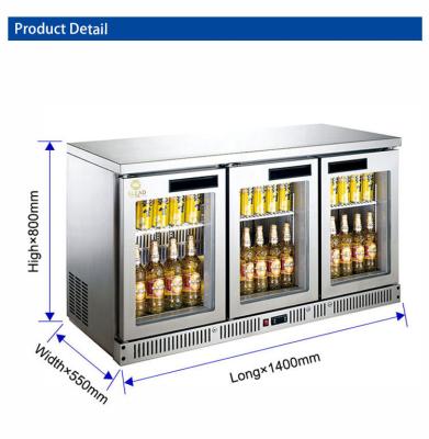 Cina Commercial Hotel Bar Air cooled Refrigerator with Fan Cooling for Hotels and Restaurants - 180L Capacity in vendita