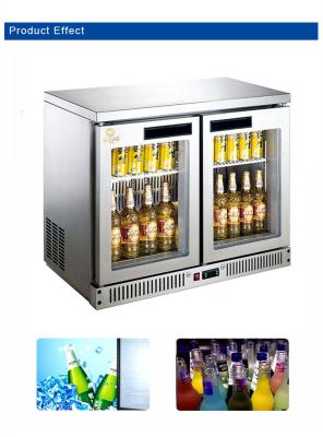 Cina Commercial Hotel Bar Air cooled Refrigerator with Fan Cooling for Hotels and Restaurants - 180L Capacity in vendita