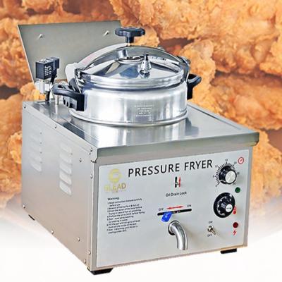 China 16L Electric Heating Desktop Fried Chicken Stove 3 Kw Power for Commercial Hotel Cooking for sale