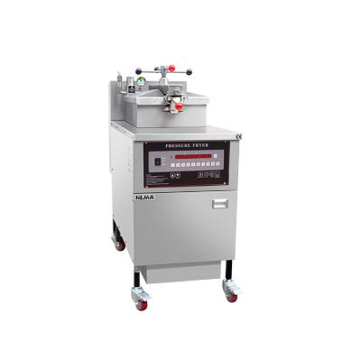 Cina 25L Electro Thermal Pressure Fried Chicken Machine 13.5 Kw Oil Filter Hotel Equipment in vendita