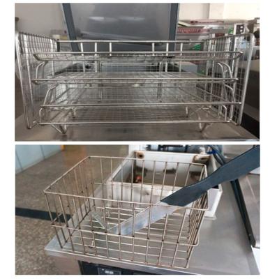 Cina 25L Electro Thermal Pressure Fried Chicken Machine 13.5 Kw Oil Filter Hotel Equipment in vendita