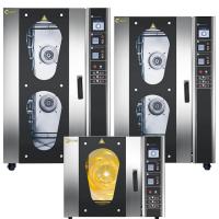 China Commercial Baking Oven 3-16 Tray Capacity with Hot Air Circulation - Electric or Gas Powered Professional Oven for sale