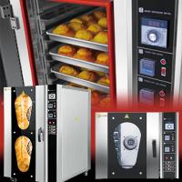 China Commercial Baking Oven 3-16 Tray Capacity with Hot Air Circulation - Electric or Gas Powered Professional Oven for sale
