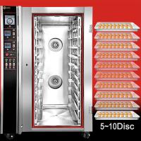 China Commercial Baking Oven 3-16 Tray Capacity with Hot Air Circulation - Electric or Gas Powered Professional Oven for sale
