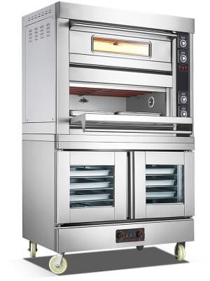 Cina 2 il forno elettrico commerciale del pane del forno elettrico del panettiere della pentola della piattaforma 4 libera Tanding in vendita