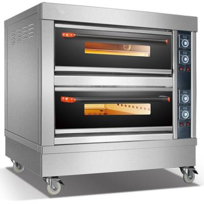 Cina 2 il forno elettrico commerciale del pane del forno elettrico del panettiere della pentola della piattaforma 4 libera Tanding in vendita