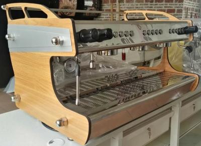 China Italy Pump 3 Groups Espresso Coffee Machine Portable Coffee Maker For Coffee Shop for sale