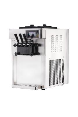 China Three Flavor soft serve ice cream machine Mini Ice Cream Absorption Refrigeration Unit for sale
