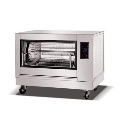 Cina Rotazione automatica elettrica del girarrosto del pollo dell'acciaio inossidabile della macchina commerciale del forno in vendita