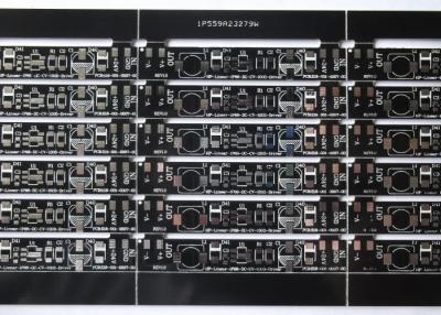 Китай Изготовленный на заказ PCB всходит на борт Silkscreen маски припоя черноты олова погружения белого для СИД FR4 продается