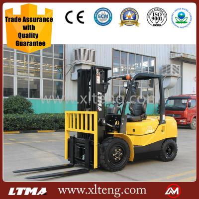 China high quality 2 ton diesel forklift truck price with 3 4 6m mast with specification for sale