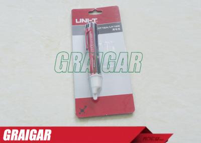 Cina Penna elettrica rossa 90v ~ 1000 V della prova del tester di frequenza di tensione dei rivelatori Ut12a di tensione CA Degli strumenti in vendita