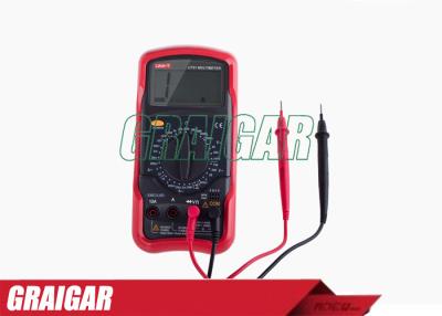 Cina Lampadina di LCD del tester dell'ohmmetro dell'amperometro di Digital del multimetro della prova del voltometro standard di CC/CA in vendita