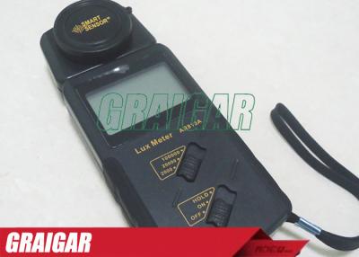 Cina Apparecchiatura di collaudo ambientale 0 ~ tempo di reazione rapido del fotometro del tester di lux di Digital di 100.000 lux 1s in vendita