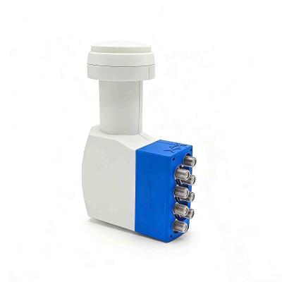 China KU Band Universal Octo LNBF with 8 Outputs for 10.7GHz ~ 12.75GHz Signal Reception and 0.7dB Noise Figure for sale