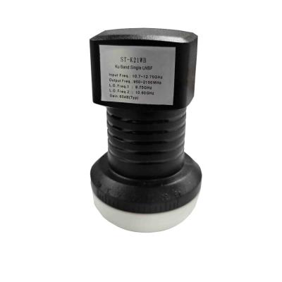 China ST-K21WB High Gain Low Noise KU Band LNB - Horizontal, Universal Single Output for VSAT, China Supplier for sale