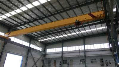 China Workshop Single Beam Travelling Overhead Crane Bridge Crane Motor Driven for sale