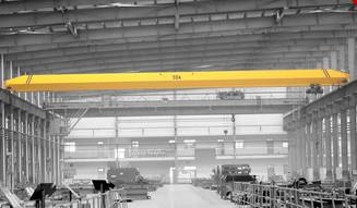 China Electric 10 Ton LD Single Girder Overhead Bridge Crane Fast Installed Wireless Remote Control for sale