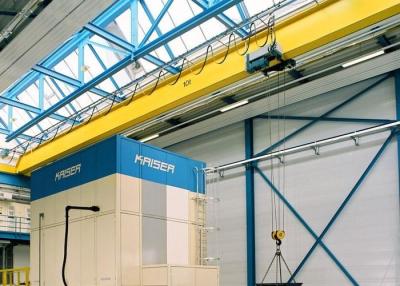 China Single Girder Travelling Overhead Crane With Monorail Electric Hoist FEM / DIN Standard for sale